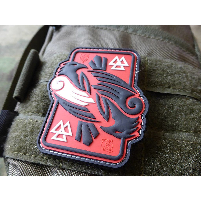 Odins RAVEN Patch, redsky – Airsoftgeek