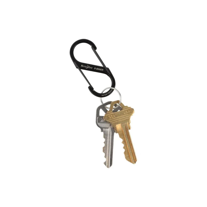 S-Biner Stainless Steel, Double Carabiner - Size 1 (2 pcs) – Airsoftgeek