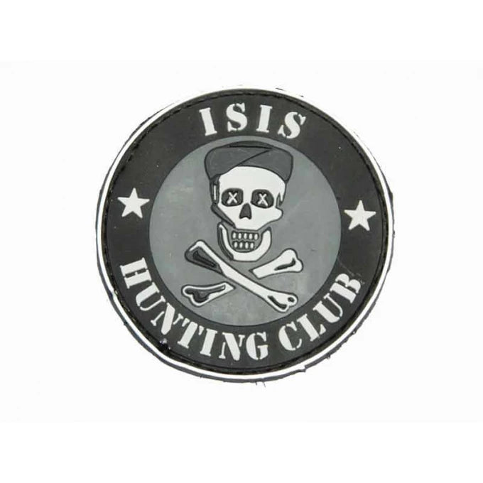 PVC Patch 3D ISIS Huntning Club – Airsoftgeek