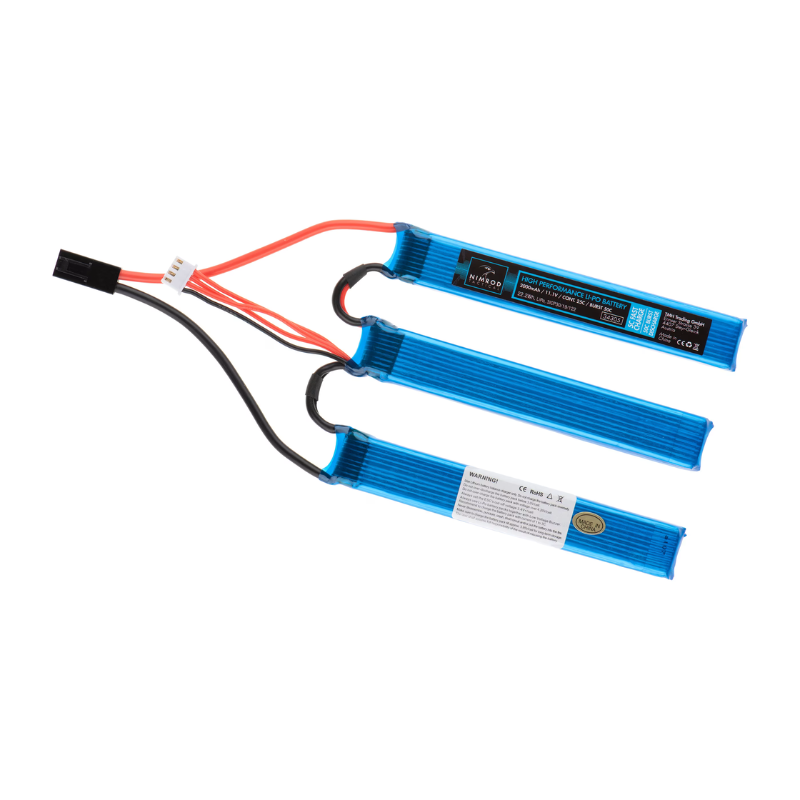 Nimrod LiPo 11.1V 2000mAh 25C Split Type – Airsoftgeek
