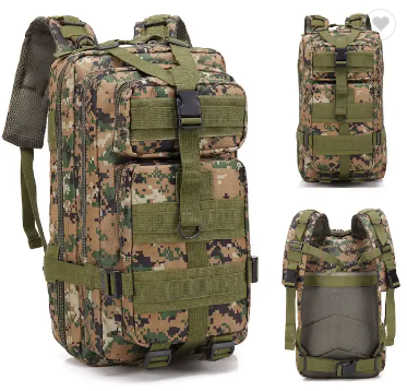 Assault Pack Large 25L Jungle Digital Camo – Airsoftgeek