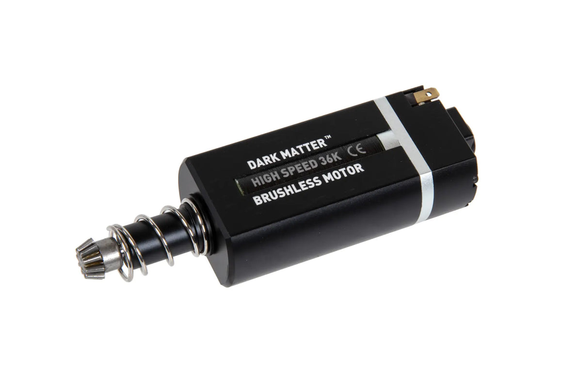 Brushless Motor "Dark Matter" 36000 RPM Long Slim – Airsoftgeek