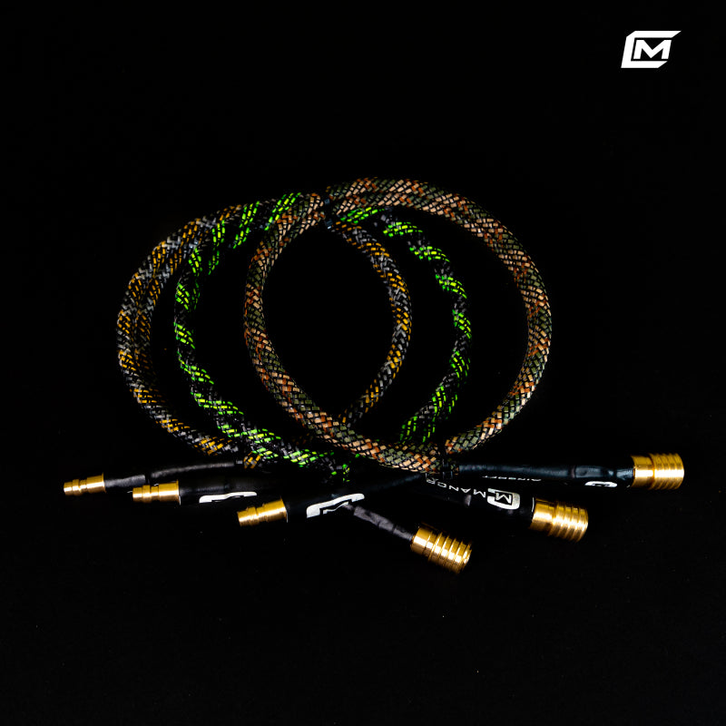 HPA Slange 36" Viper - QD US - Grøn/Sort – Airsoftgeek