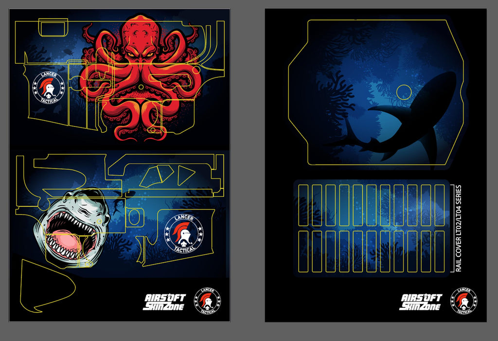 SHARK M4 SKIN – Airsoftgeek