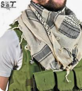 Shemagh Tan & Black – Airsoftgeek